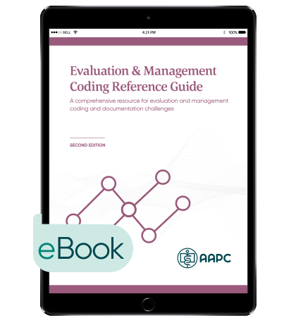 Evaluation and Management Coding Reference Guide pdf - eBook - AAPC