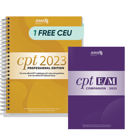 Official CPT Professional Code Book 2023 with Guidelines - AAPC